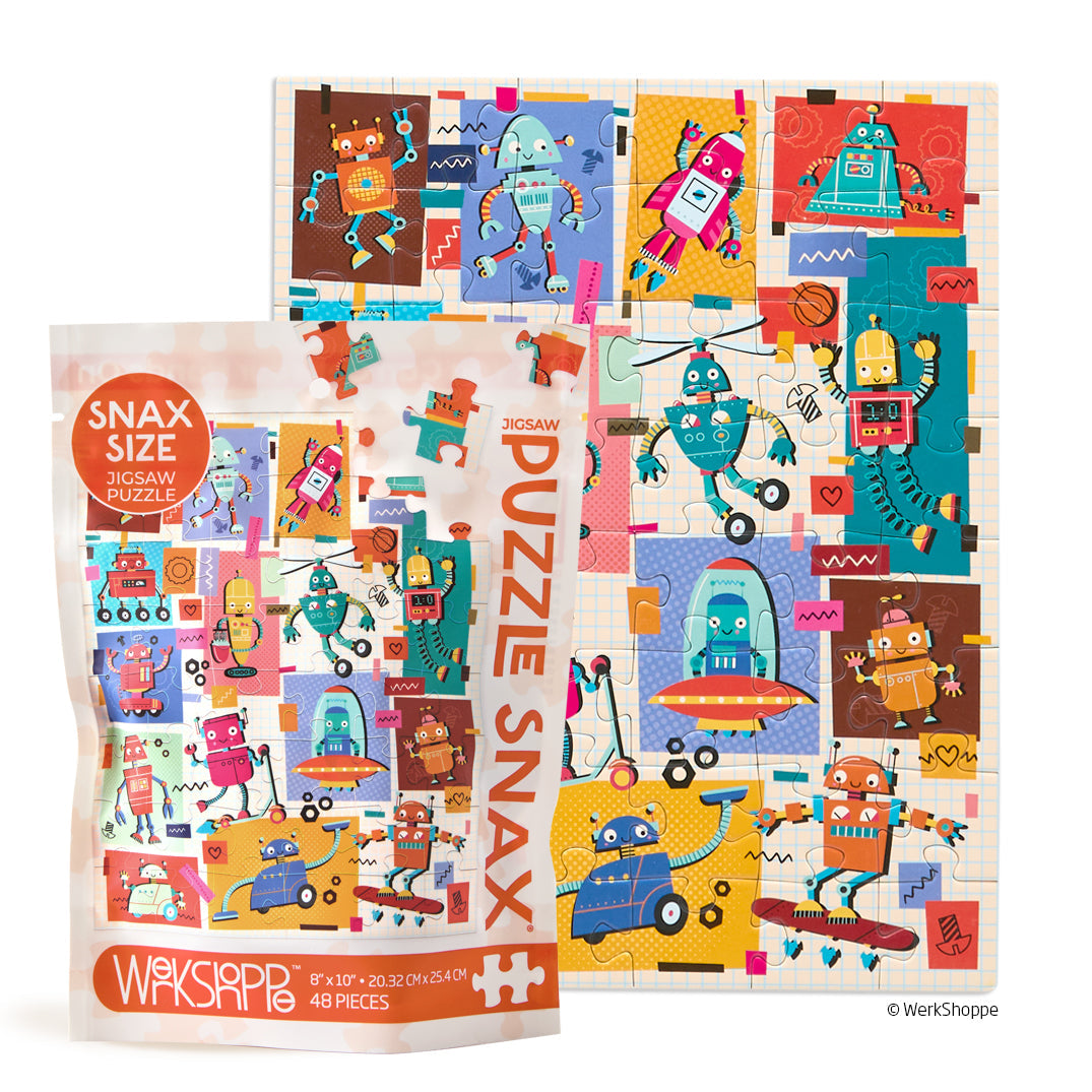 Robots 48 Piece Puzzle – Mint Museum Store