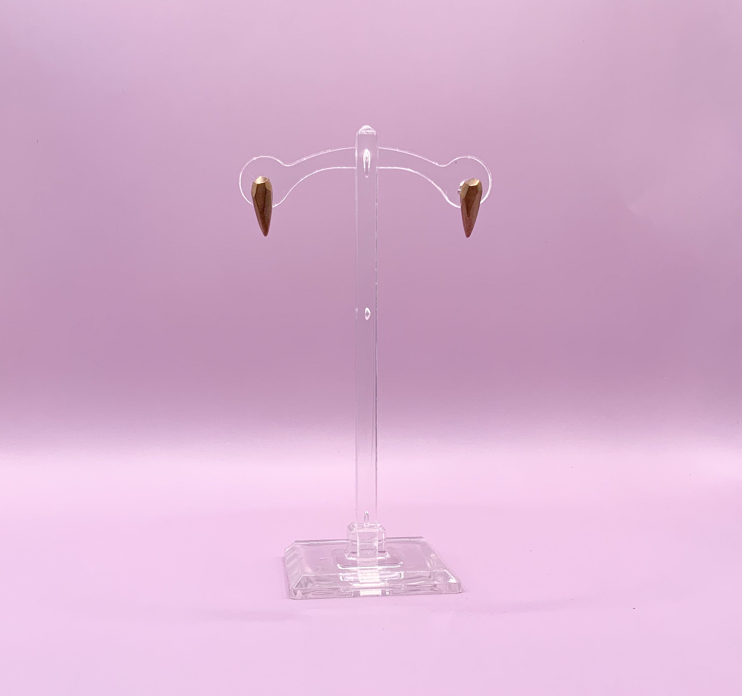 Tribal Teardrop Stud Bronze – Mint Museum Store